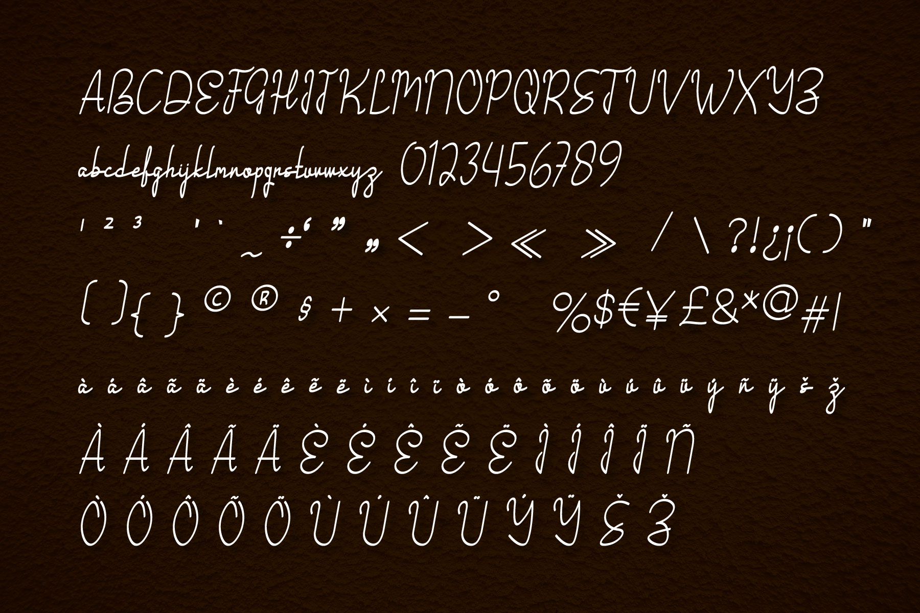 brown, Fonts | GraphicRiver