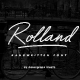 Rolland Handwritten Font, Fonts | GraphicRiver