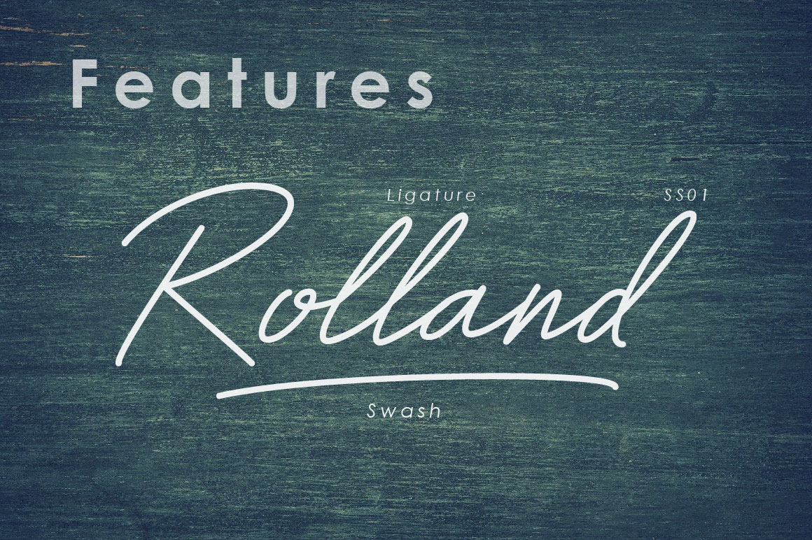 Rolland Handwritten Font, Fonts | GraphicRiver