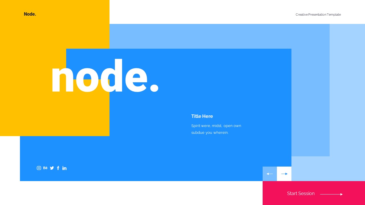 Node Creative PowerPoint Template, Presentation Templates | GraphicRiver