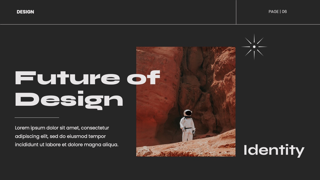 Odyssey - Creative Direction PowerPoint Template, Presentation Templates