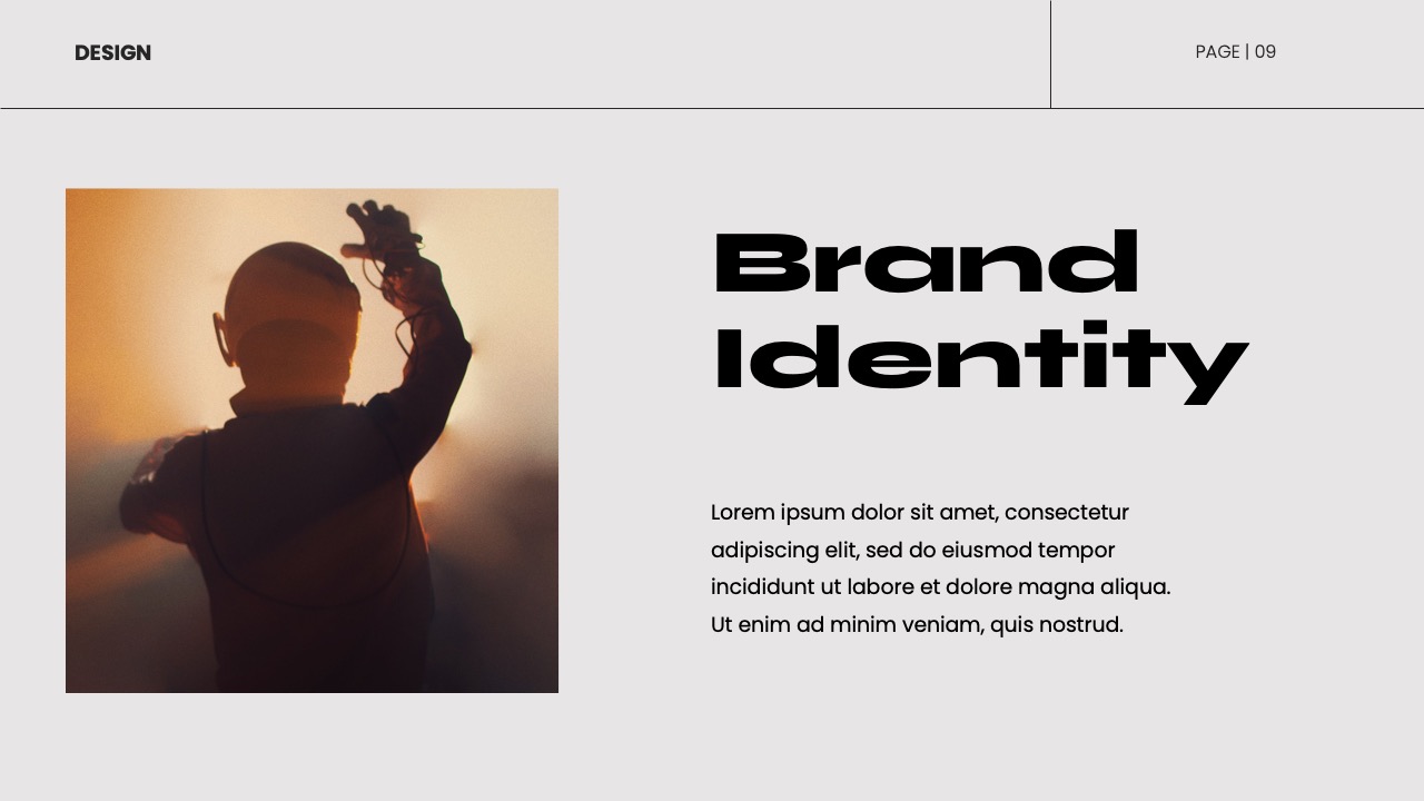 Odyssey - Creative Direction PowerPoint Template, Presentation Templates