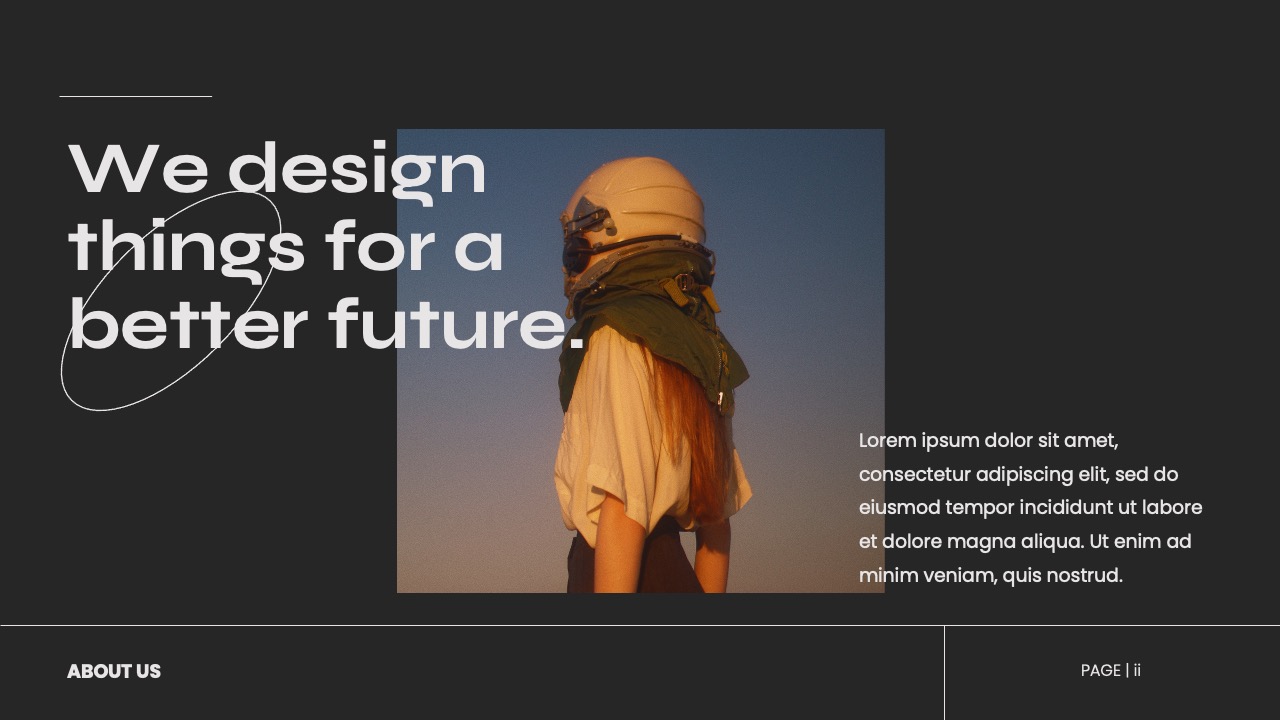 Odyssey - Creative Direction PowerPoint Template, Presentation Templates