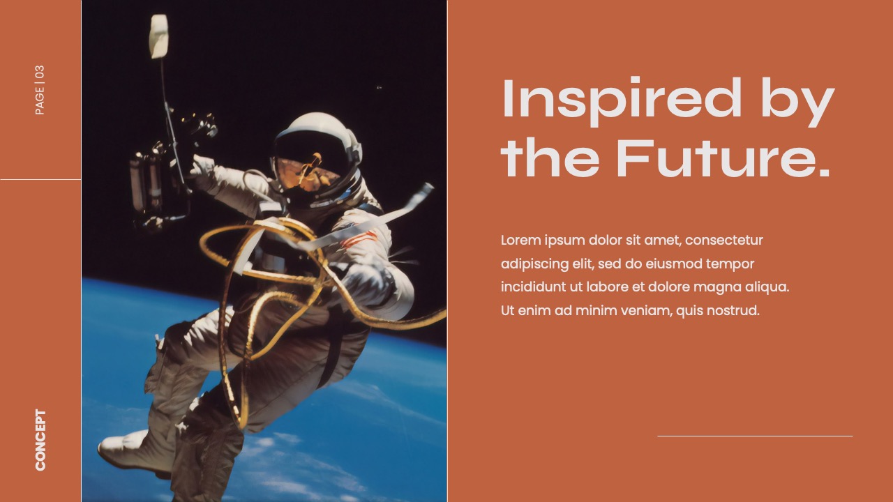 Odyssey - Creative Direction PowerPoint Template, Presentation Templates