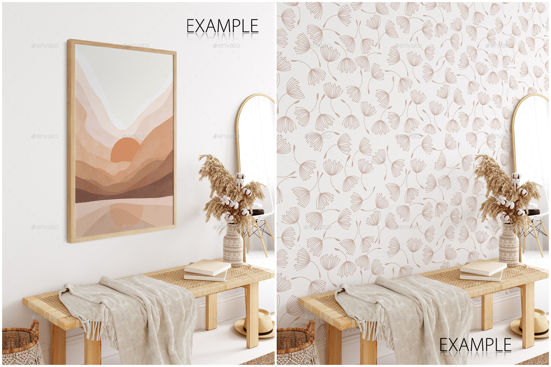 Frame & Wall Mockup Pack - 7, Graphics | GraphicRiver