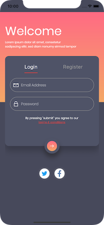 Flutter Login UI Kit Flutter by XamDesign | CodeCanyon