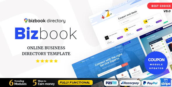BizBook - Directory & Listing by rn53themes | ThemeForest