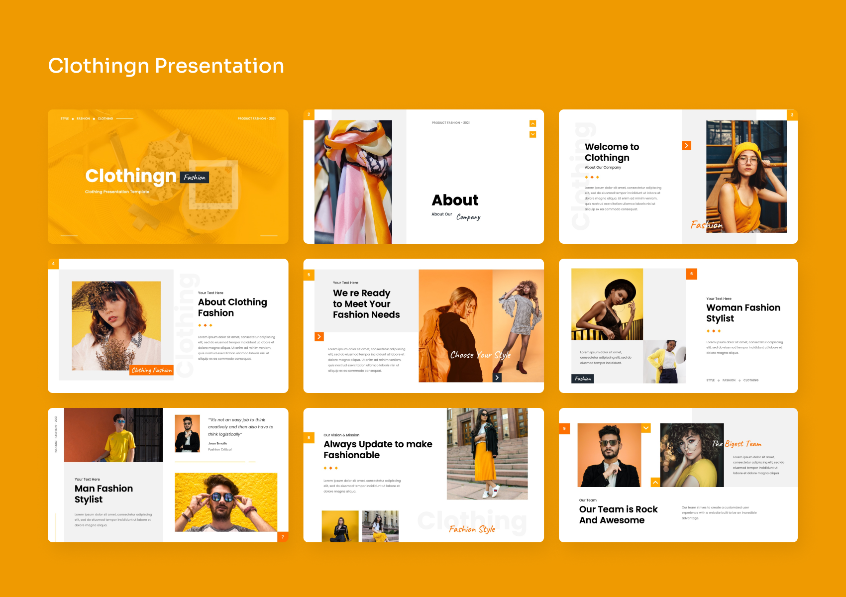 Clothingn - Fashion & Clothing Power Point Presentation, Presentation ...