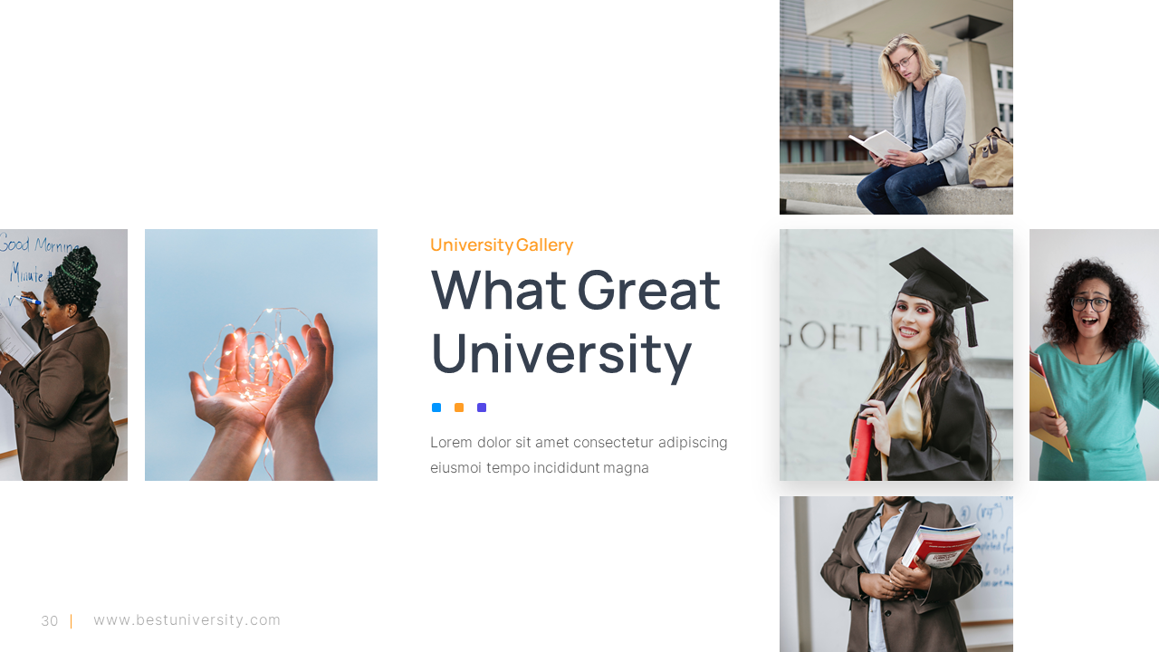 University - Education, Event & Course PowerPoint Presentation Template ...