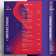 Conference Schedule Poster Template, Print Templates | GraphicRiver