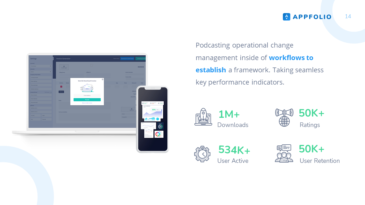 AppFolio – Portfolio Presentation Mockup, Presentation Templates ...