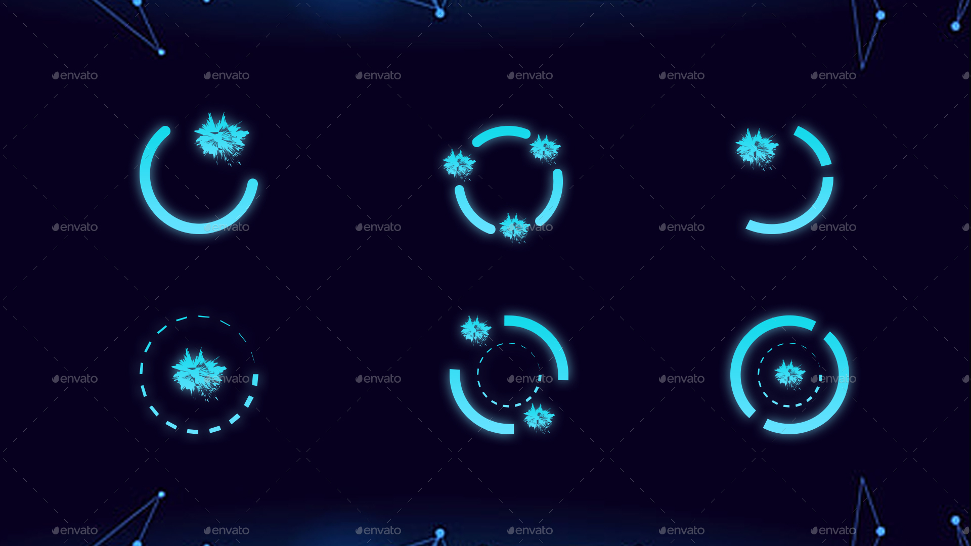 HUD-Circles-Elements, Game Assets | GraphicRiver