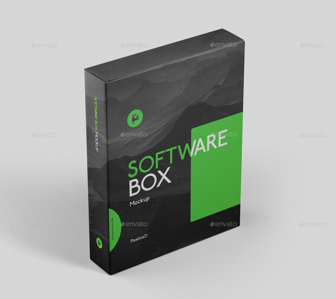 Software Box Mockup, Graphics | GraphicRiver