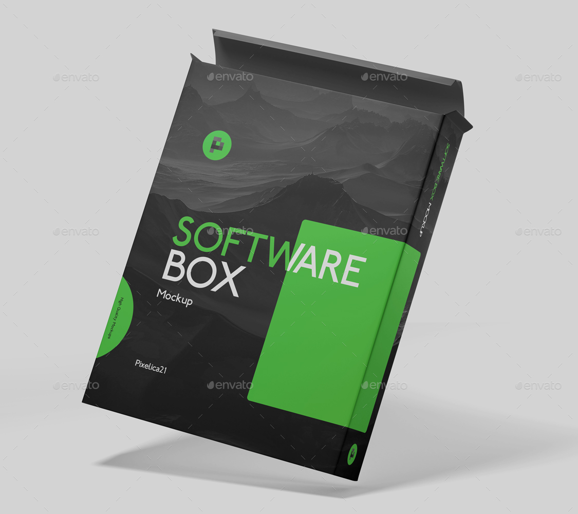 Software Box Mockup, Graphics | GraphicRiver