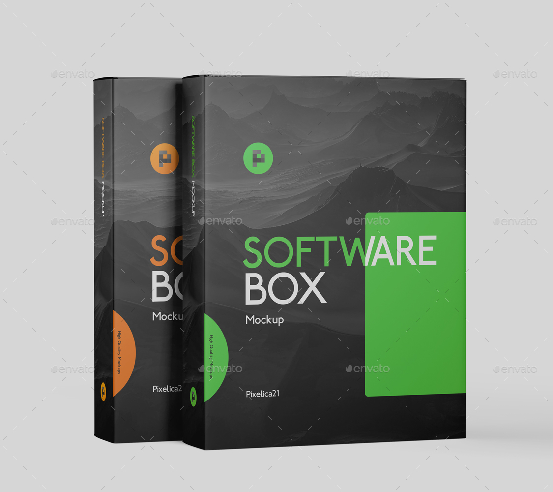 Software Box Mockup, Graphics | GraphicRiver