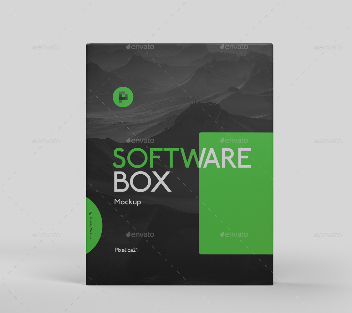 Software Box Mockup, Graphics | GraphicRiver