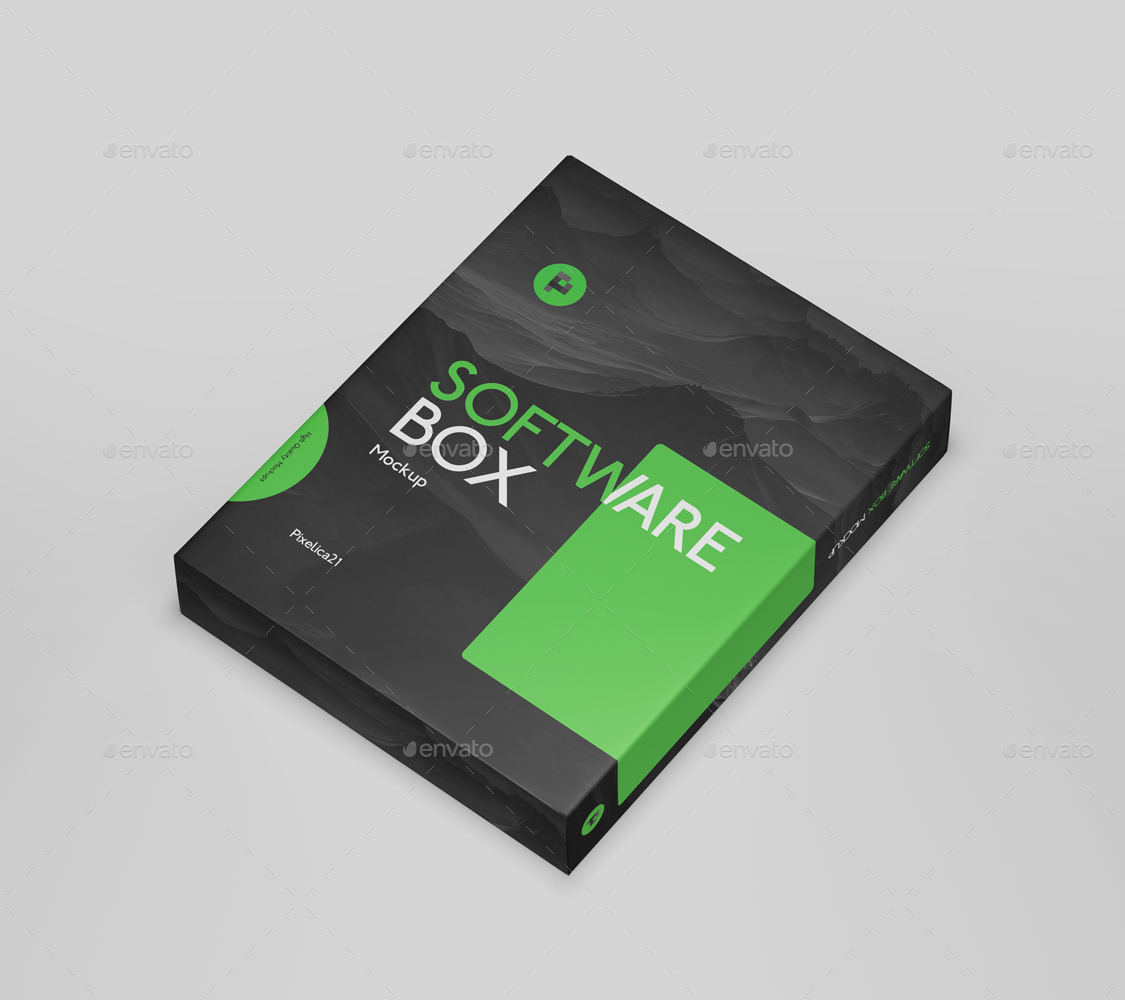 Software Box Mockup, Graphics | GraphicRiver