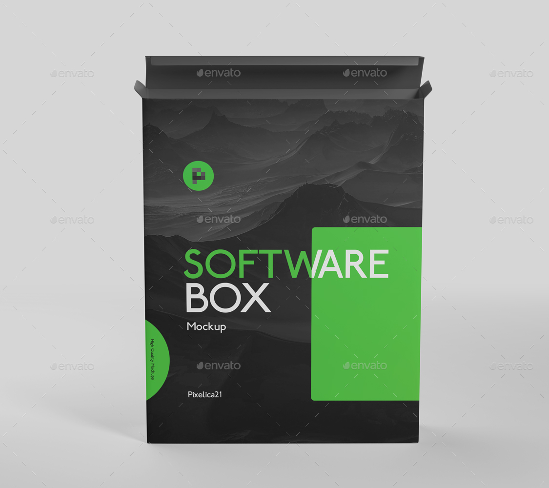 Software Box Mockup, Graphics | GraphicRiver