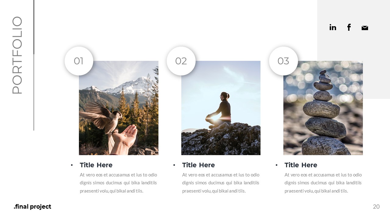 Final Project - Company Business Presentation Keynote Template ...