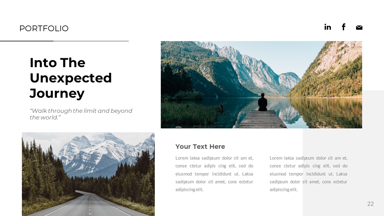 Final Project - Company Business Presentation Keynote Template ...