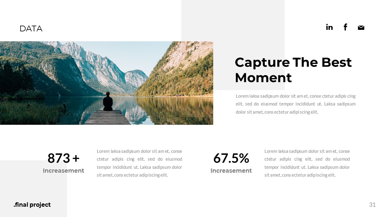 Final Project - Company Business Presentation Keynote Template ...