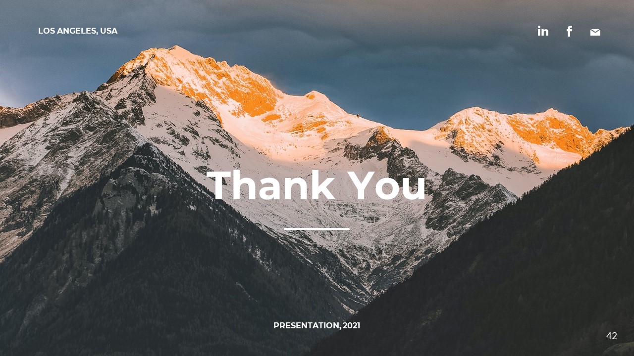 Final Project - Company Business Presentation Keynote Template ...