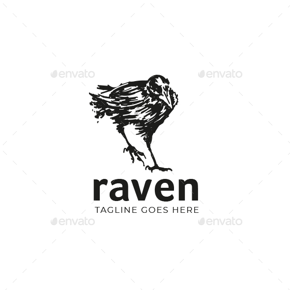 Raven Logo, Logo Templates | GraphicRiver