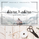 Kiara Akira, Fonts | GraphicRiver