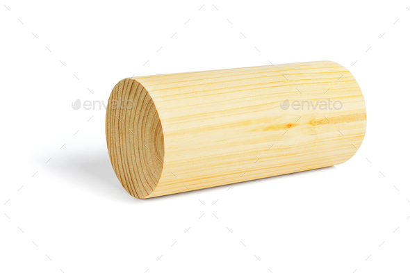 Wooden Cylindrical Block Stock Photo by dezign56 | PhotoDune