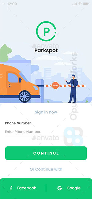 Parking Spot Booking App UI Kit| Car Parking App UI Kit| Smart Parking ...