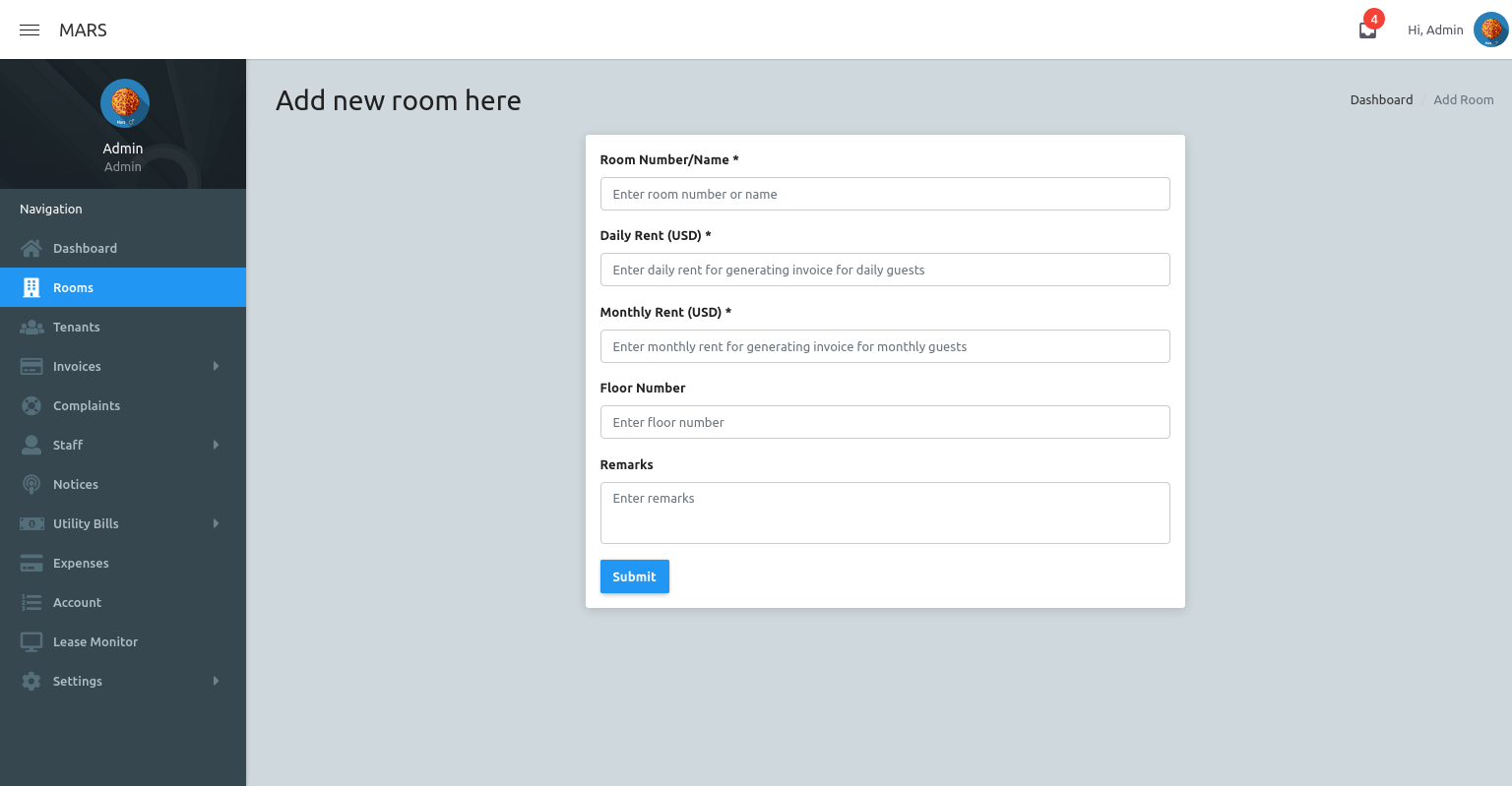 Mars | Room Management System by t1m9m | CodeCanyon