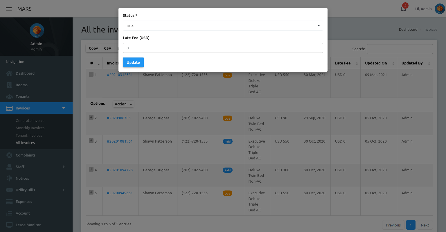 Mars | Room Management System by t1m9m | CodeCanyon