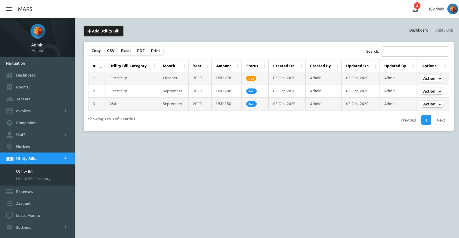 Mars | Room Management System by t1m9m | CodeCanyon