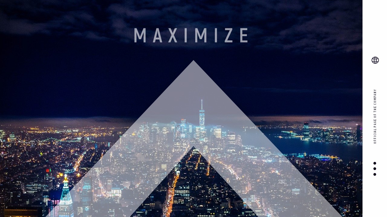 Maximize - Animated Power Point Presentation, Presentation Templates