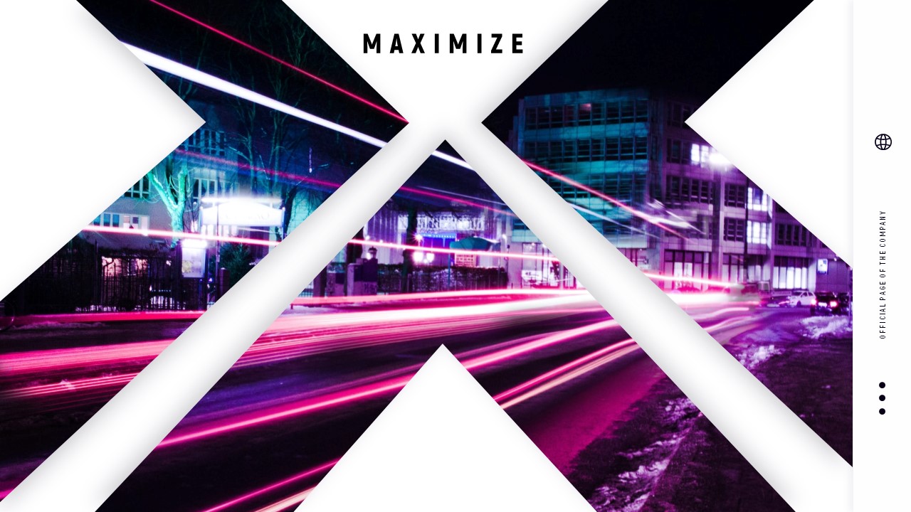 Maximize - Animated Power Point Presentation, Presentation Templates