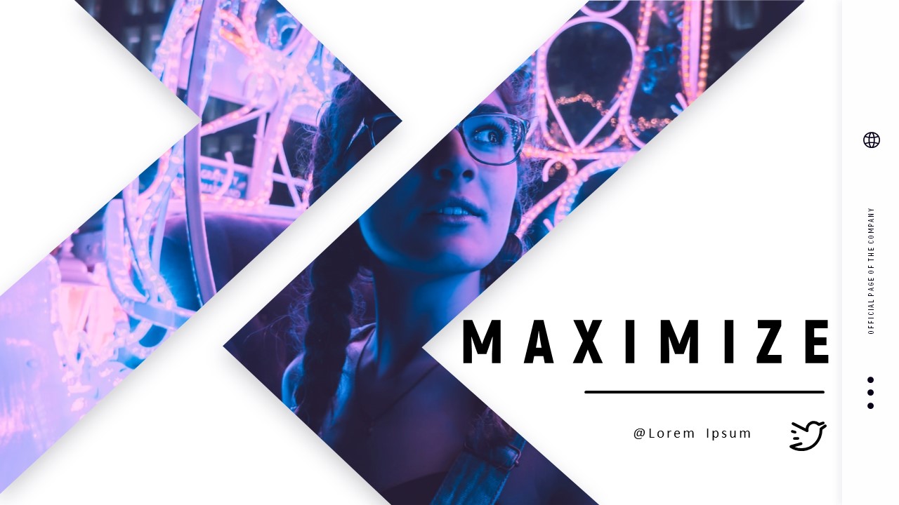 Maximize - Animated Power Point Presentation, Presentation Templates