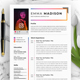 Instagram Marketer Resume, Print Templates | GraphicRiver