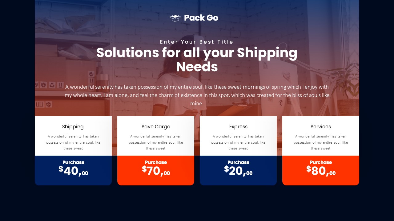 Pack Go PowerPoint Presentation, Presentation Templates | GraphicRiver