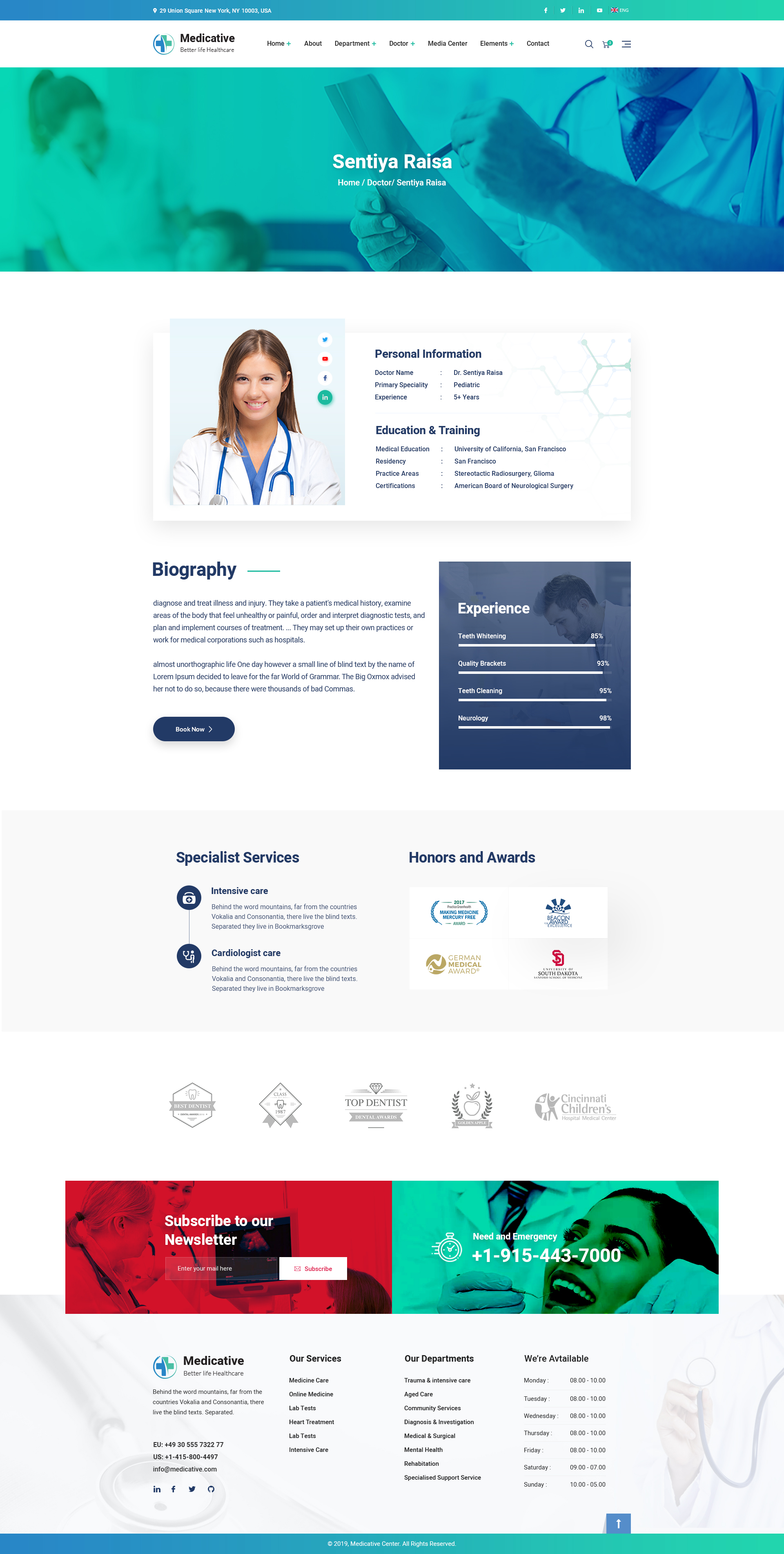 Medicative - Health Medical PSD Template by TP-theme | ThemeForest