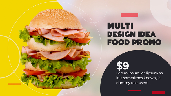 Food Promo 3, After Effects Project Files | VideoHive