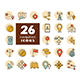 26 Maps, location, navigation vector icons, Vectors | GraphicRiver
