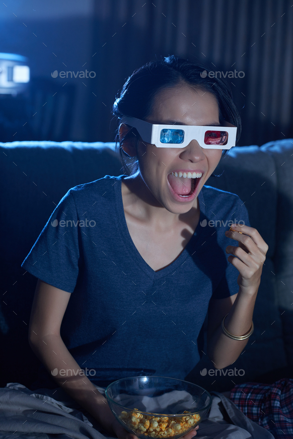 Movie spectator Stock Photo by DragonImages | PhotoDune