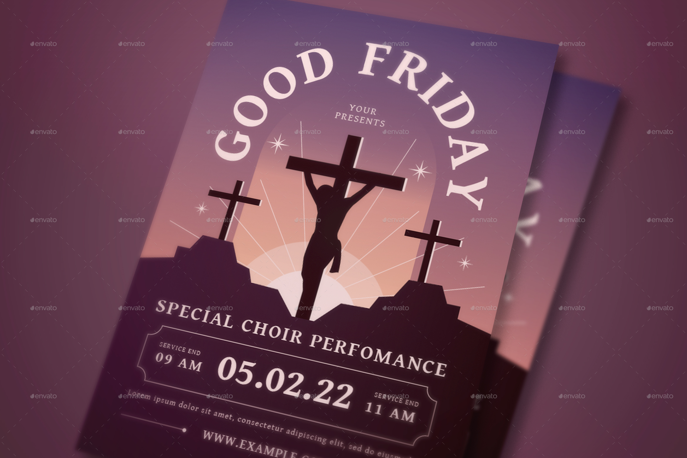 Good Friday Flyer Pack, Print Templates | GraphicRiver
