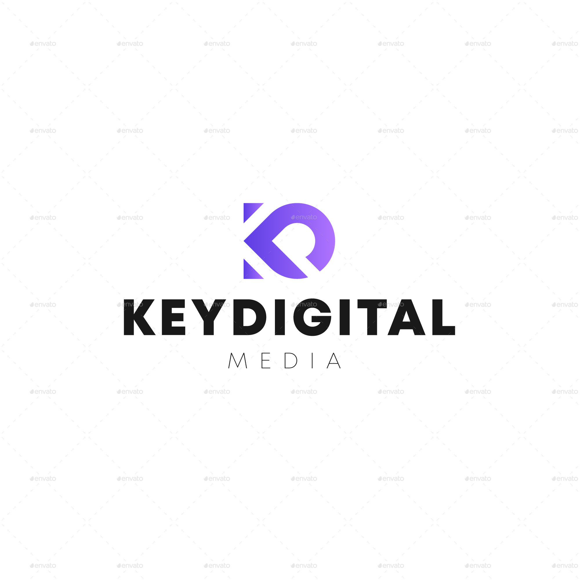 Keydigital KD Letter Logo, Logo Templates | GraphicRiver