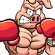 Boxing Pig, Vectors | GraphicRiver