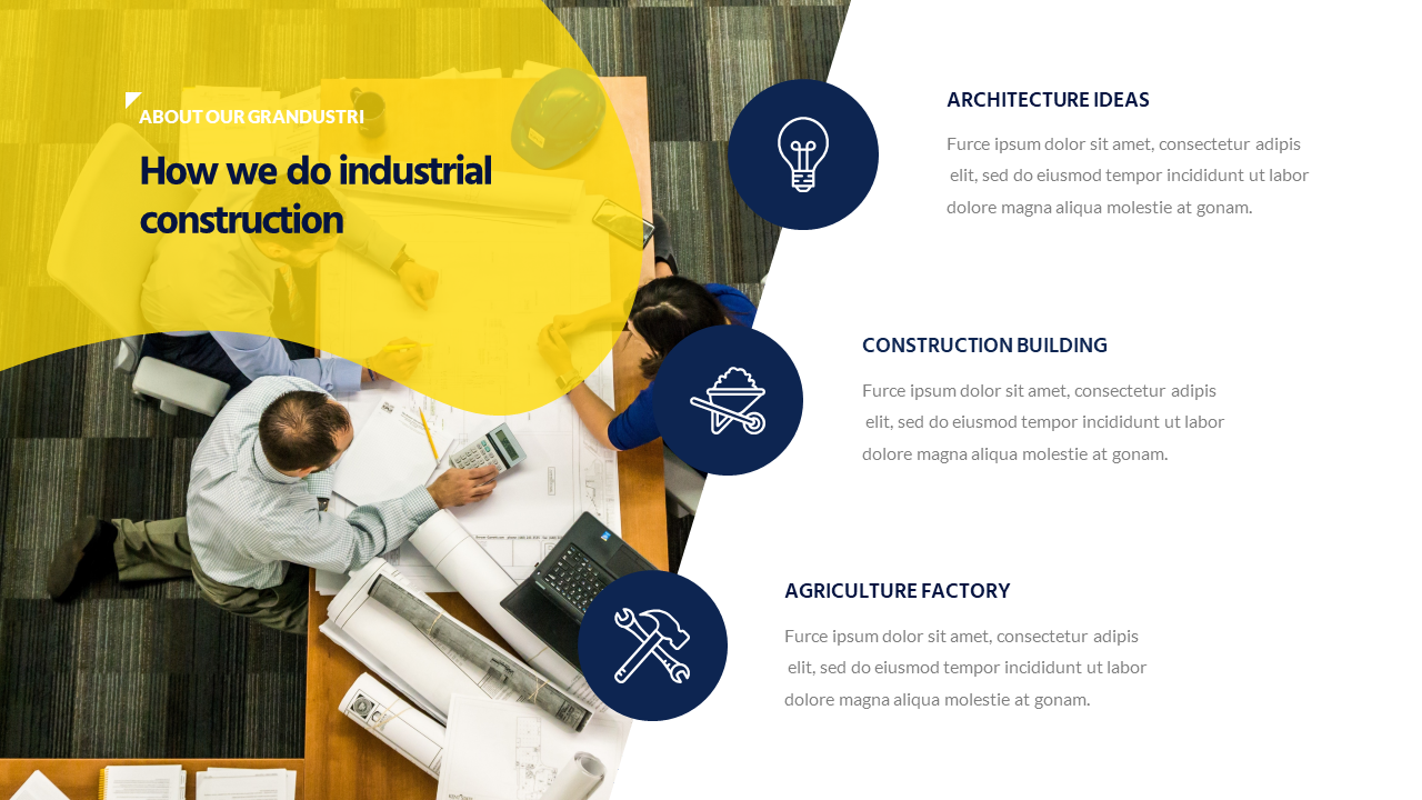 Grandustri – Industrial & Construction Manufacture PowerPoint Template ...