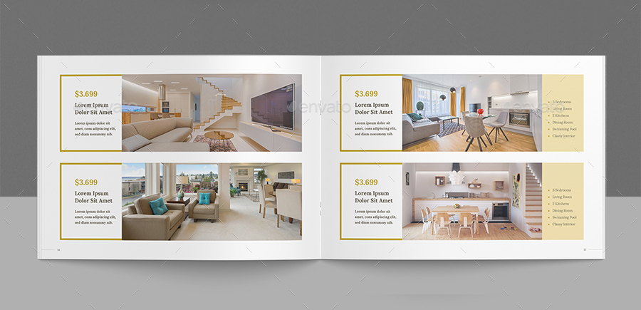 Real Estate Catalog, Print Templates | GraphicRiver