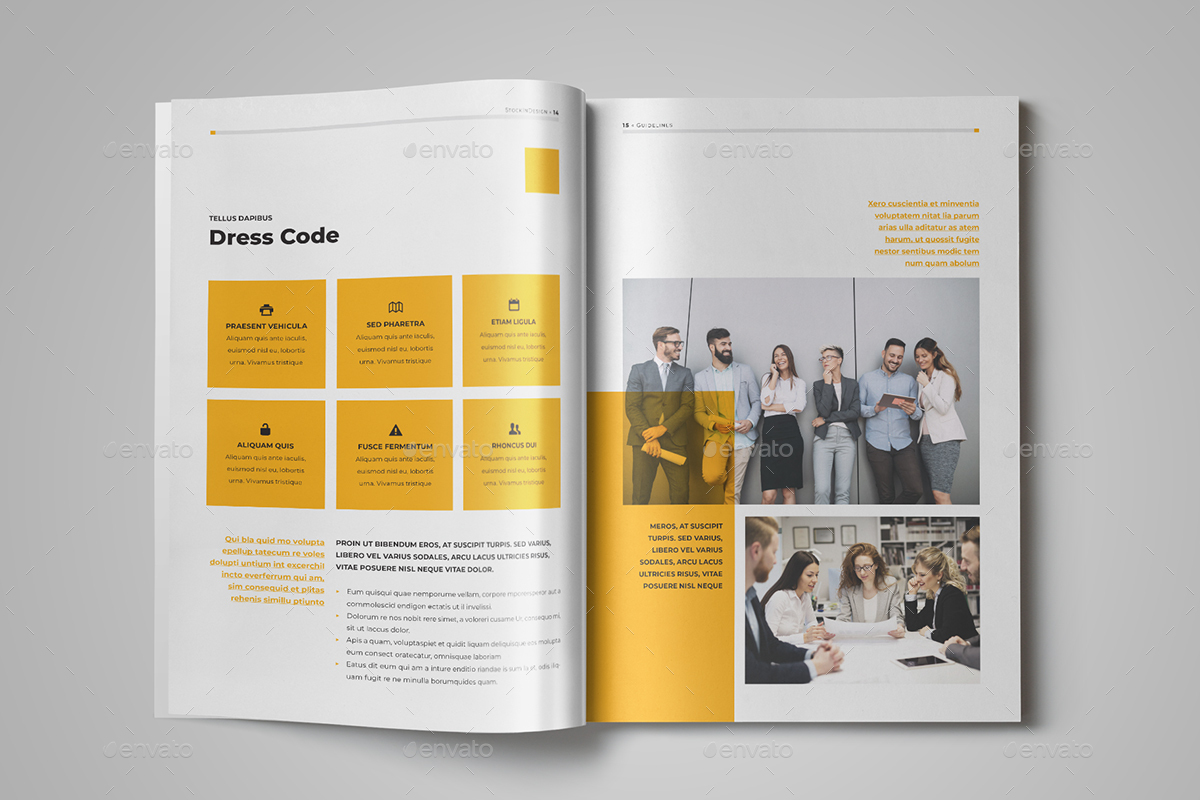 Employee Training Manual, Print Templates | GraphicRiver