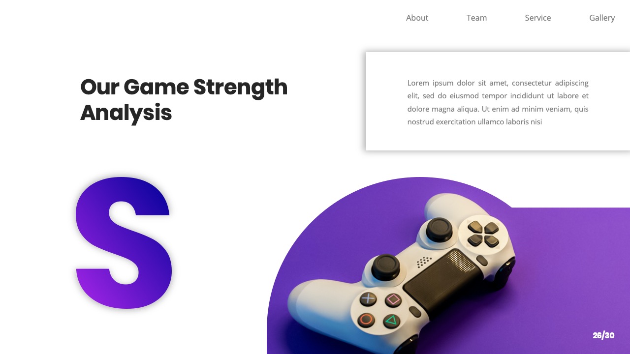 Controller - Gaming E-Sport Powerpoint, Presentation Templates ...