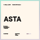 Asta - Business Presentation PowerPoint Template, Presentation Templates